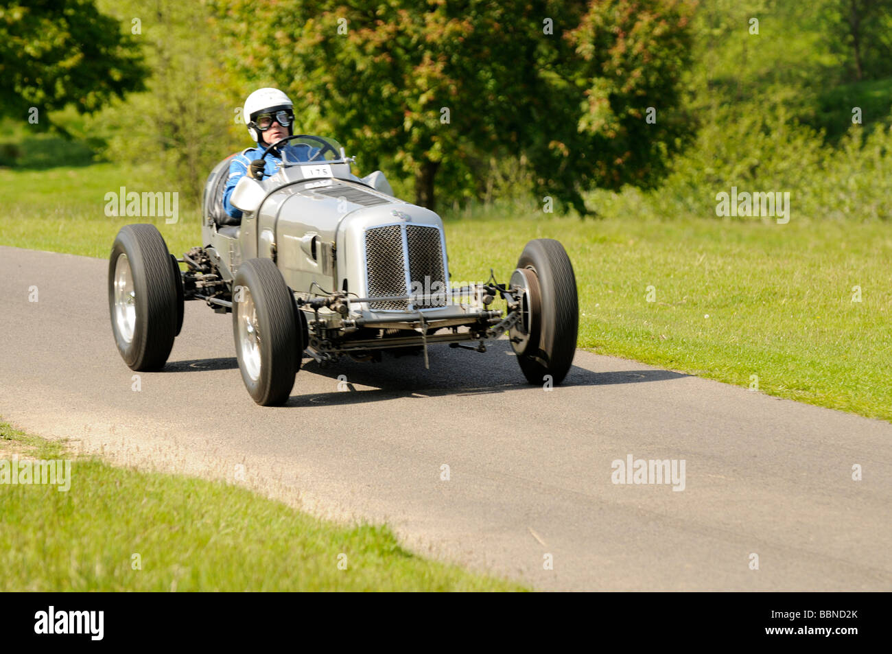 ERA R11B 1936 1992cc Supercharged Wiscombe Hill Climb 10 May 2009 Stock ...