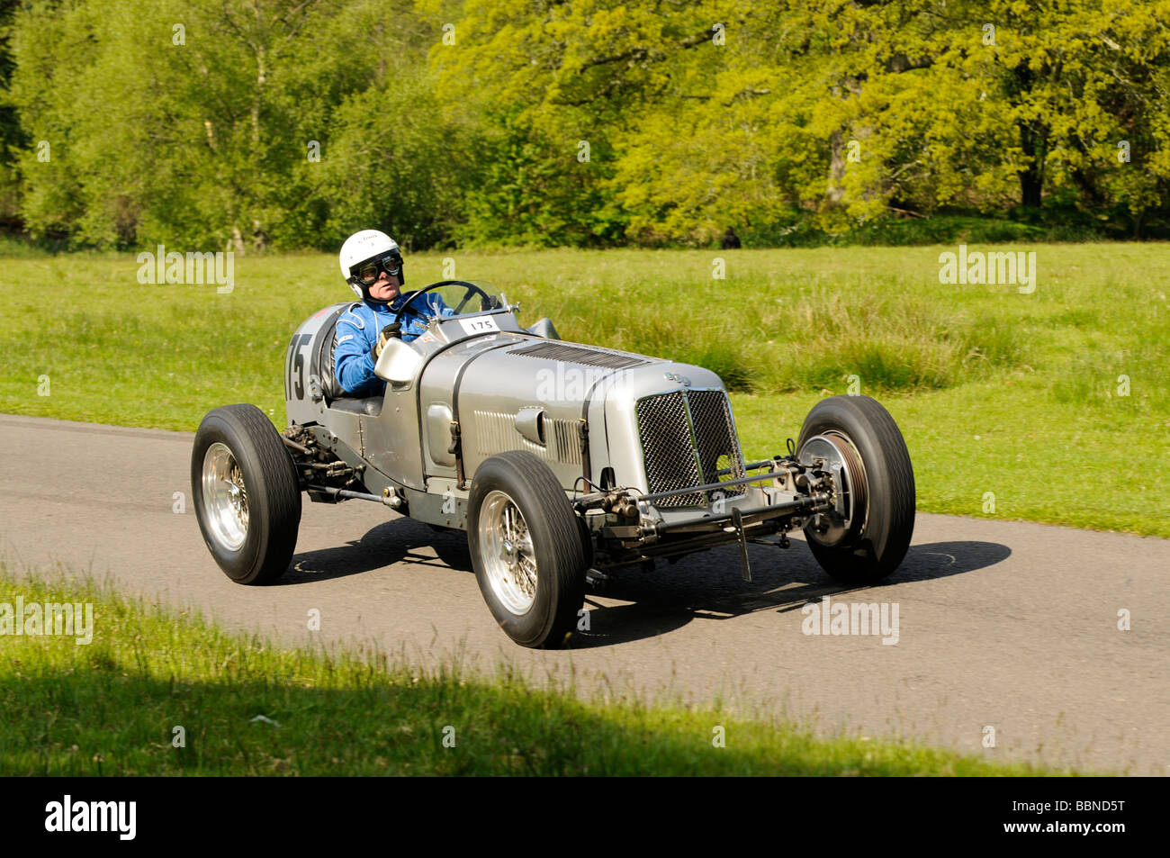 ERA R11B 1936 1992cc Supercharged Wiscombe Hill Climb 10 May 2009 Stock ...