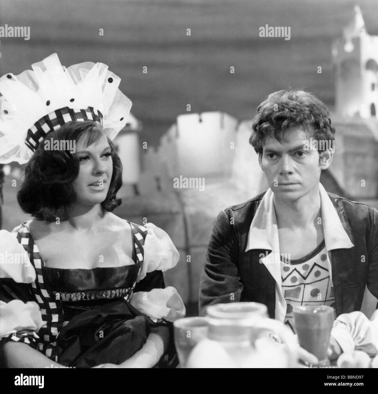 movie, "Die Mohrin", DEU 1967, director: Werner Düggelin, scene with ...