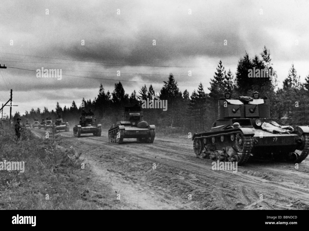 events, Second World War / WWII, Finland, Karelia, Finnish soldiers ...