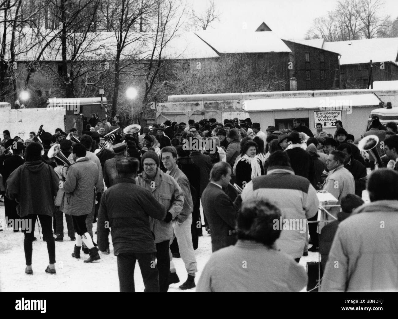 geography / travel, Germany, Inner German Border, opening, Moedlareuth ...