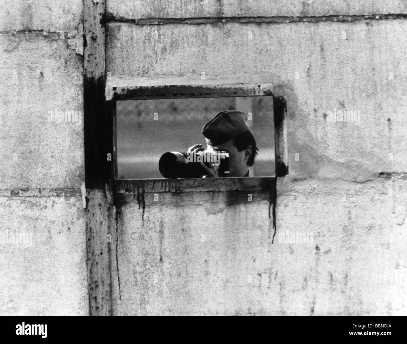 Man taking photos in Black and White Stock Photos & Images - Alamy