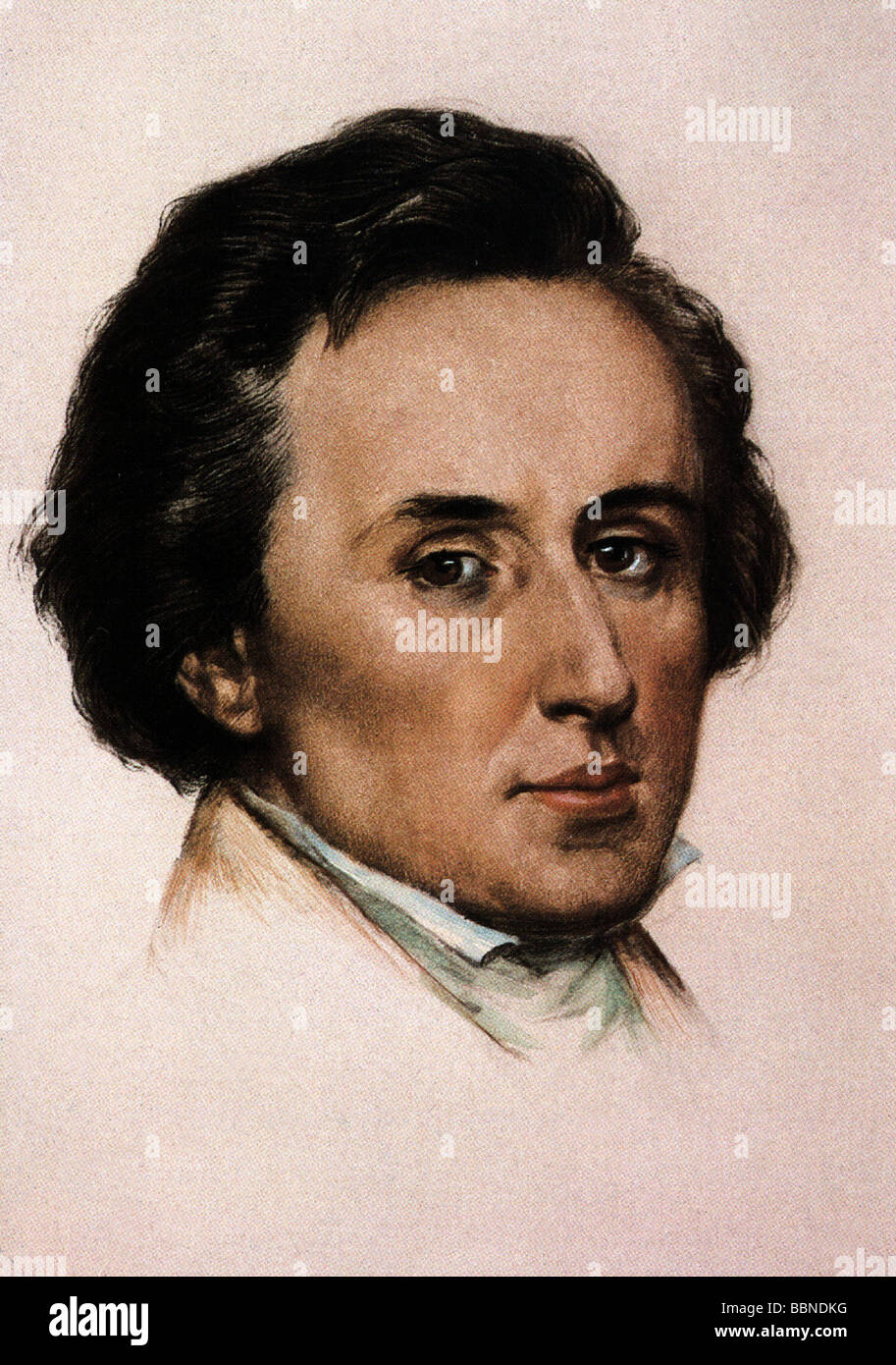 Fryderyk chopin portrait hi-res stock photography and images - Alamy