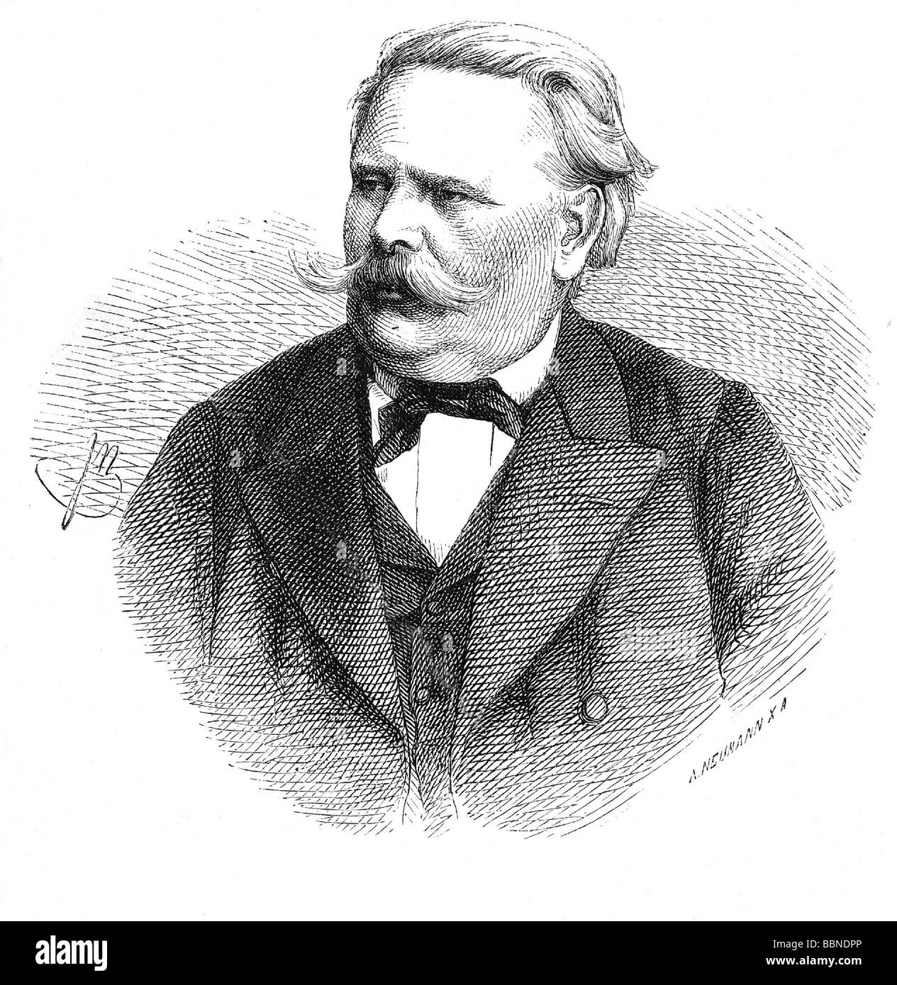 Drawing by moritz von schwind 1804 1871 hi-res stock photography and ...