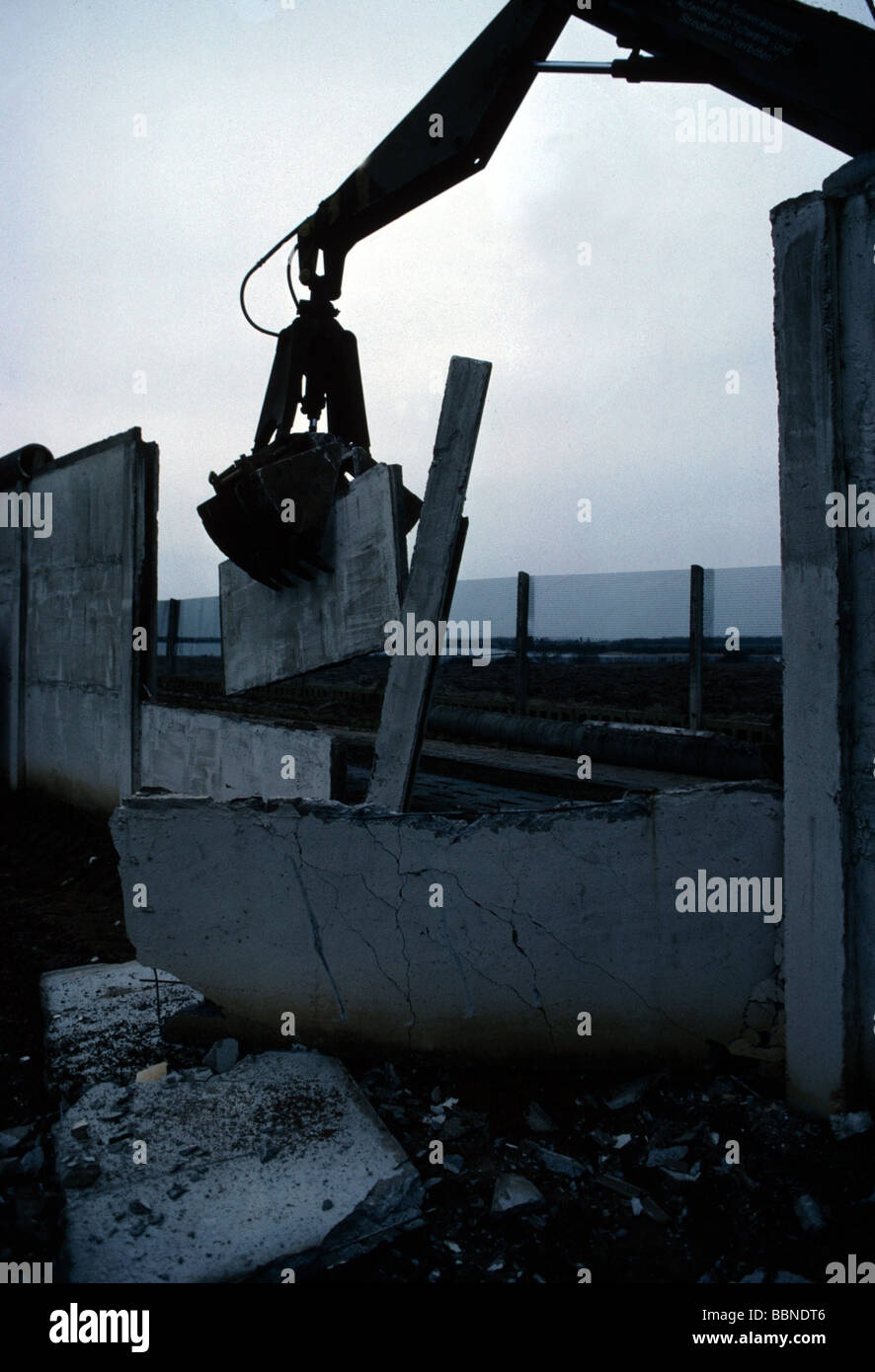 geography / travel, Germany, reunification, fall of the Berlin Wall ...
