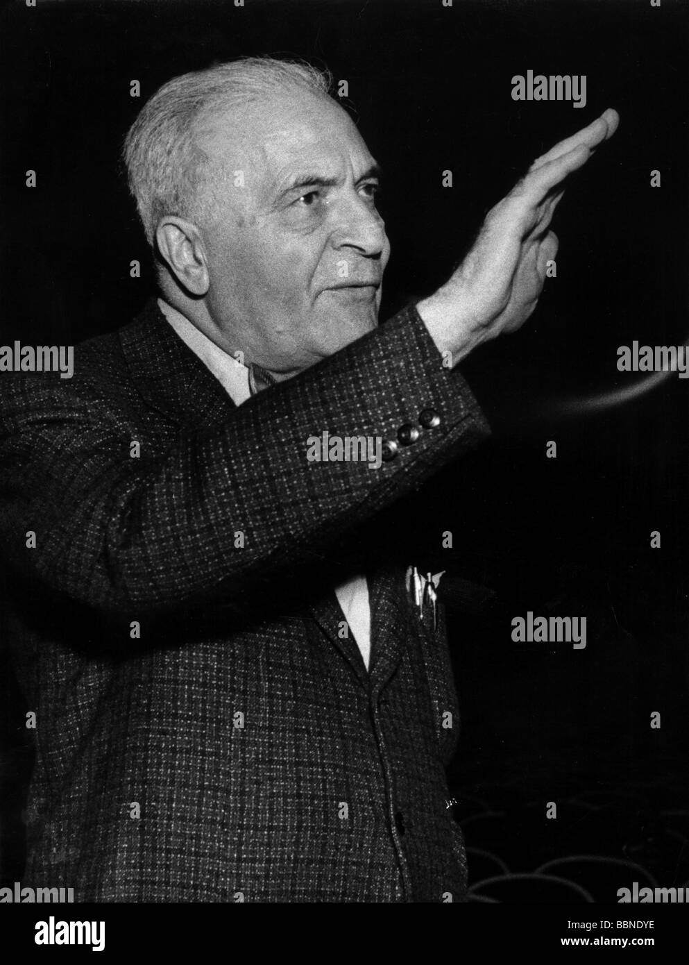 Bruno walter Black and White Stock Photos & Images - Alamy
