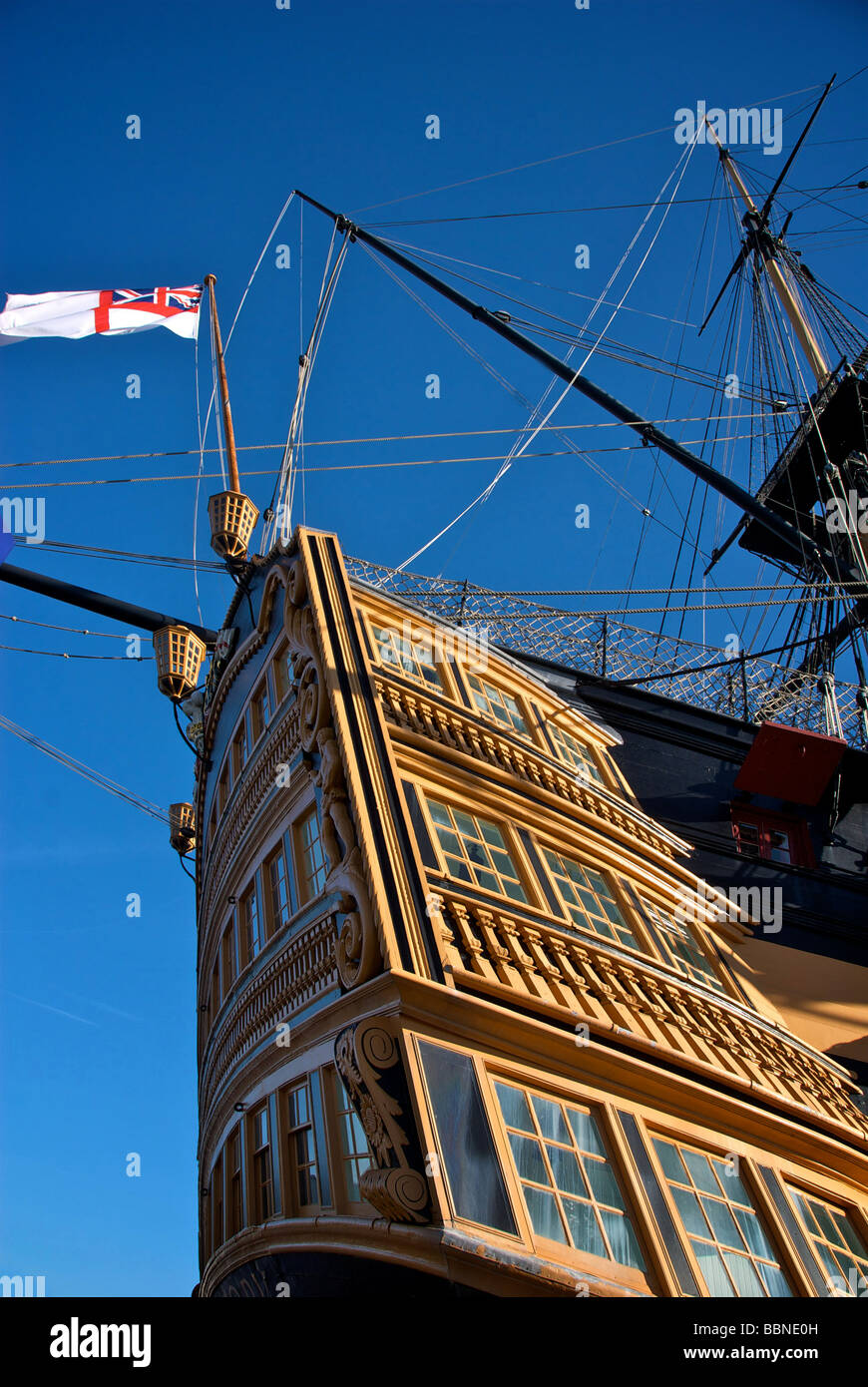 HMS Victory Portsmouth Harbour Naval Docks Stock Photo - Alamy