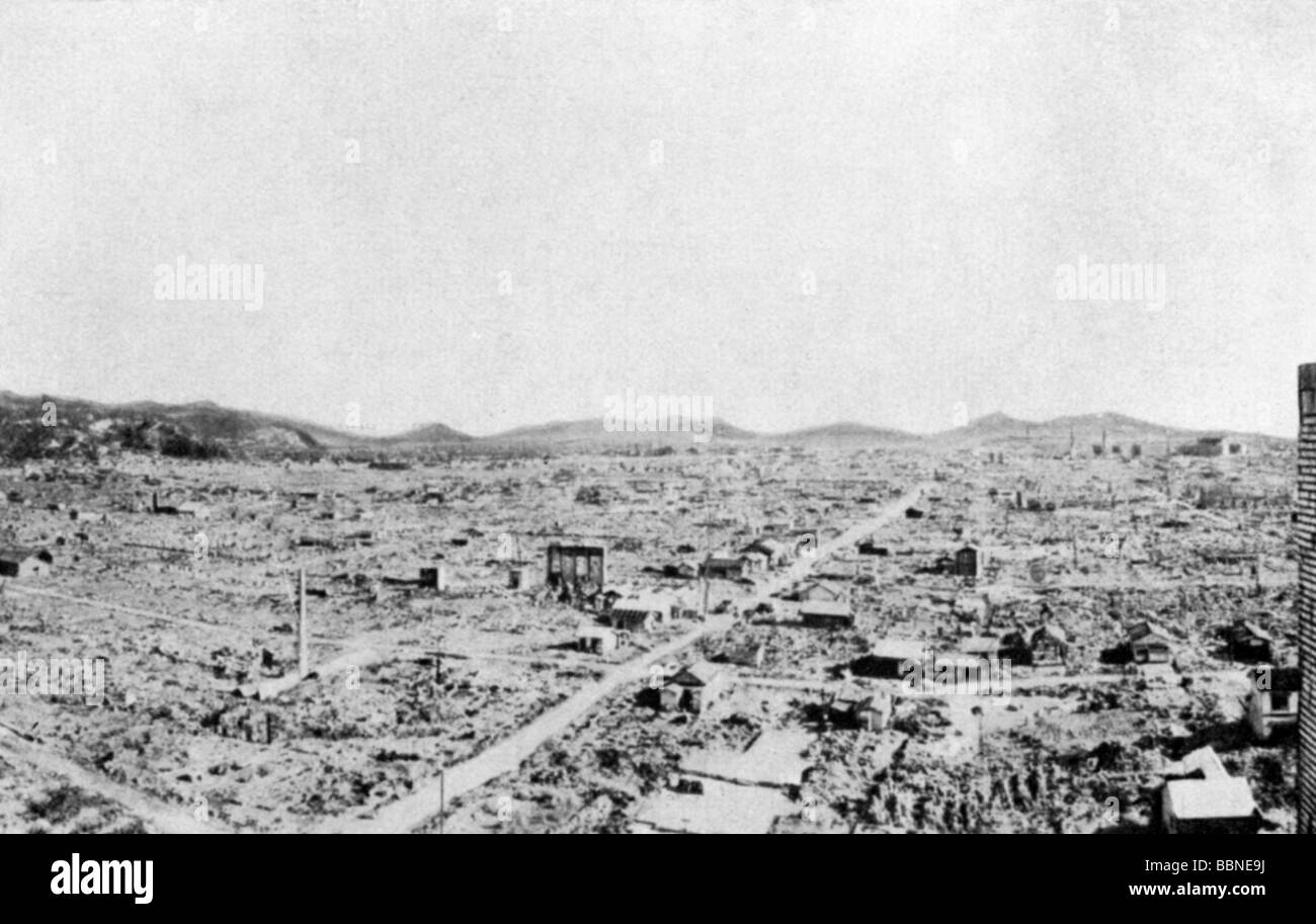 events, Second World War / WWII, Japan, Atomic bombing of Hiroshima, 6. ...