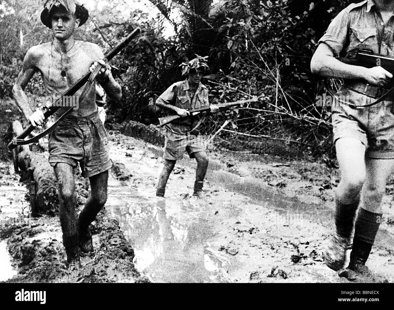 events, Second World War / WWII, Pacific, New Guinea, Australian ...