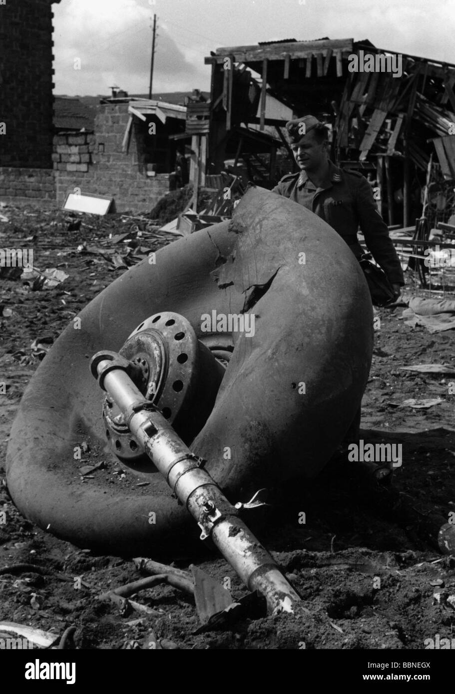 Wwii plane wreck Black and White Stock Photos & Images - Alamy