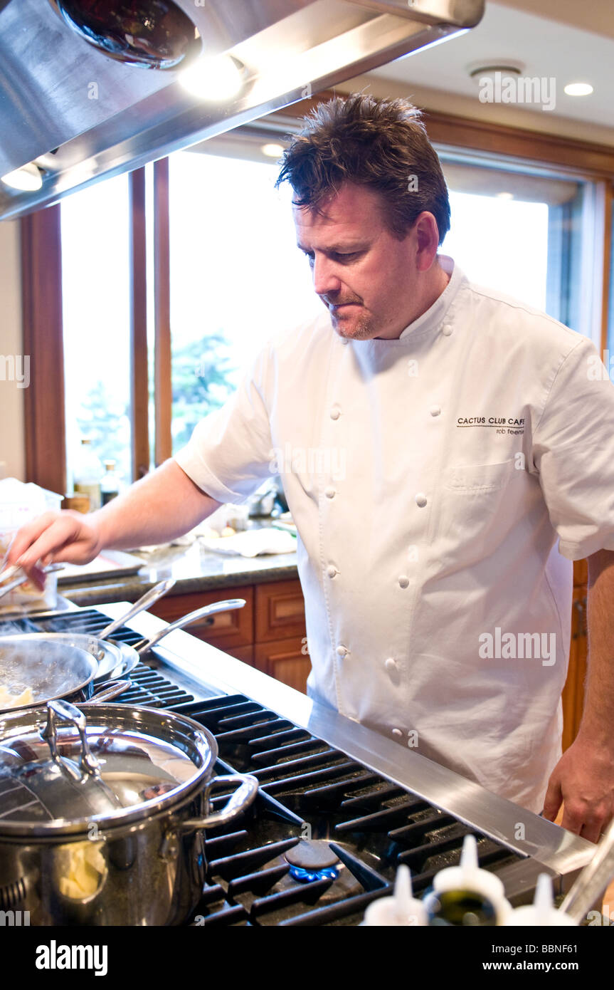 Celebrity Chef Rob Feenie Stock Photo - Alamy