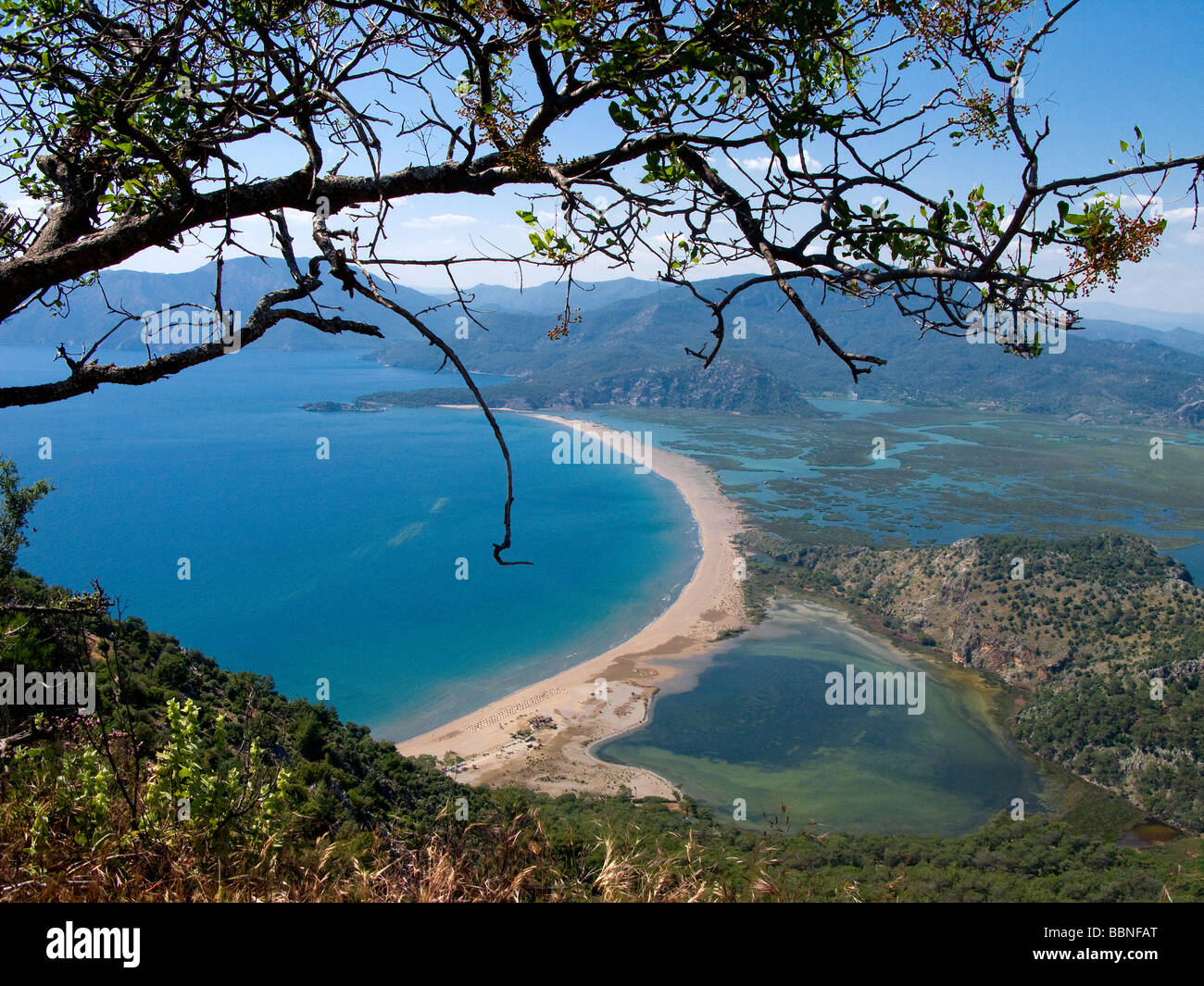 Iztuzu beach with dalyan delta hi-res stock photography and images - Alamy