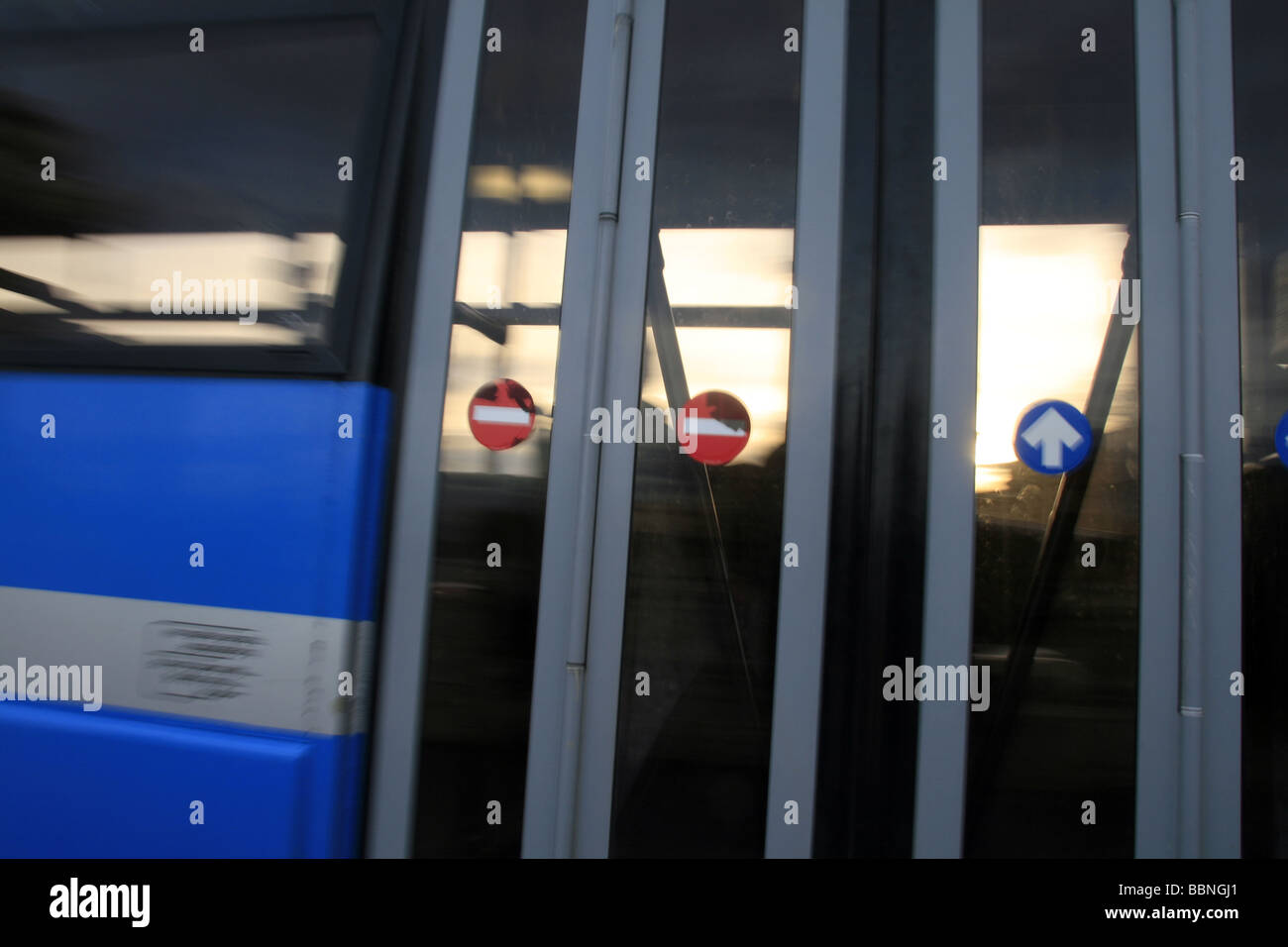 people on fast public transport bus in rome italy Stock Photo - Alamy
