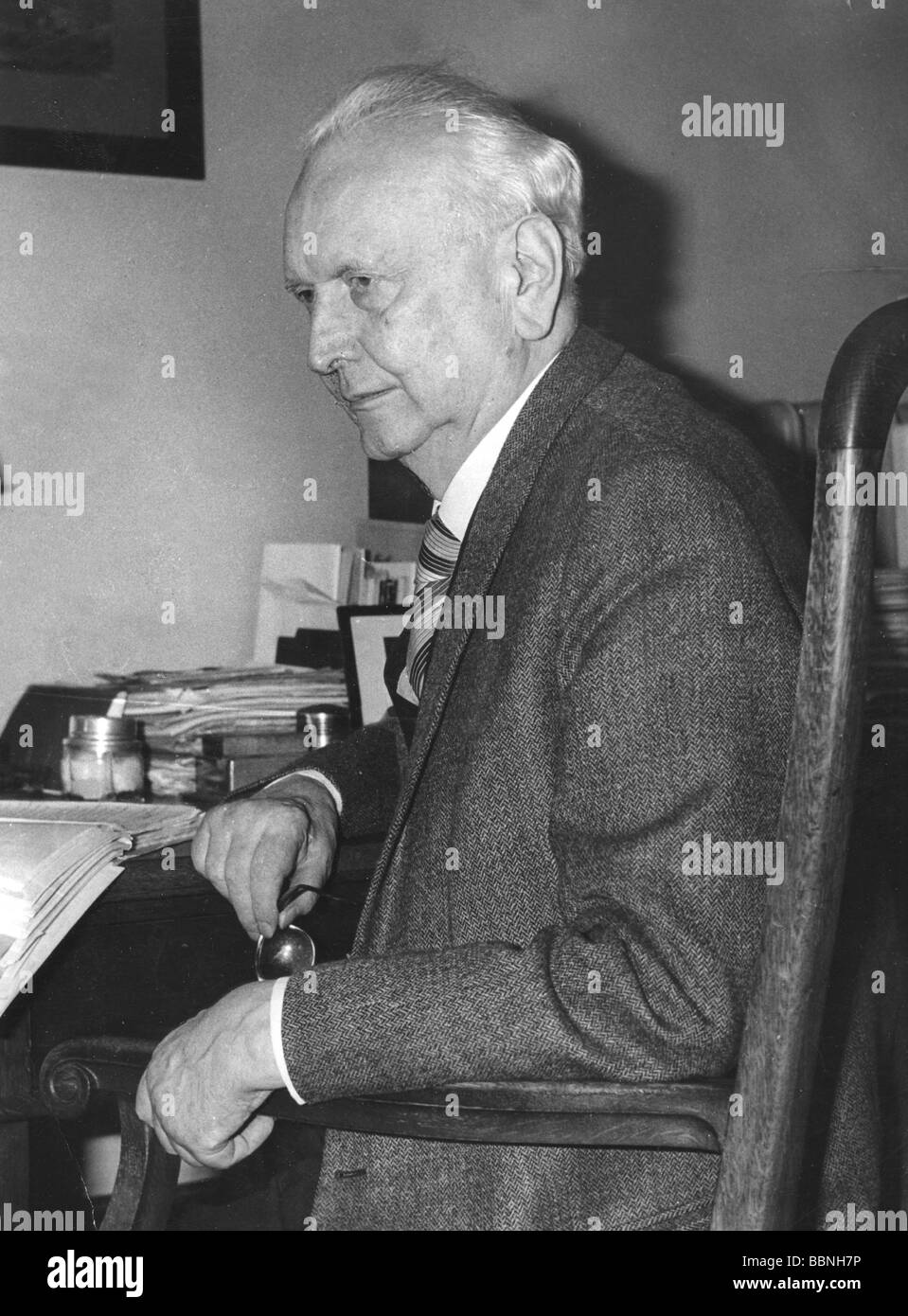 Jaspers, Karl, 23.2.1883 - 26.2.1969, German psychiatrist, philosopher ...