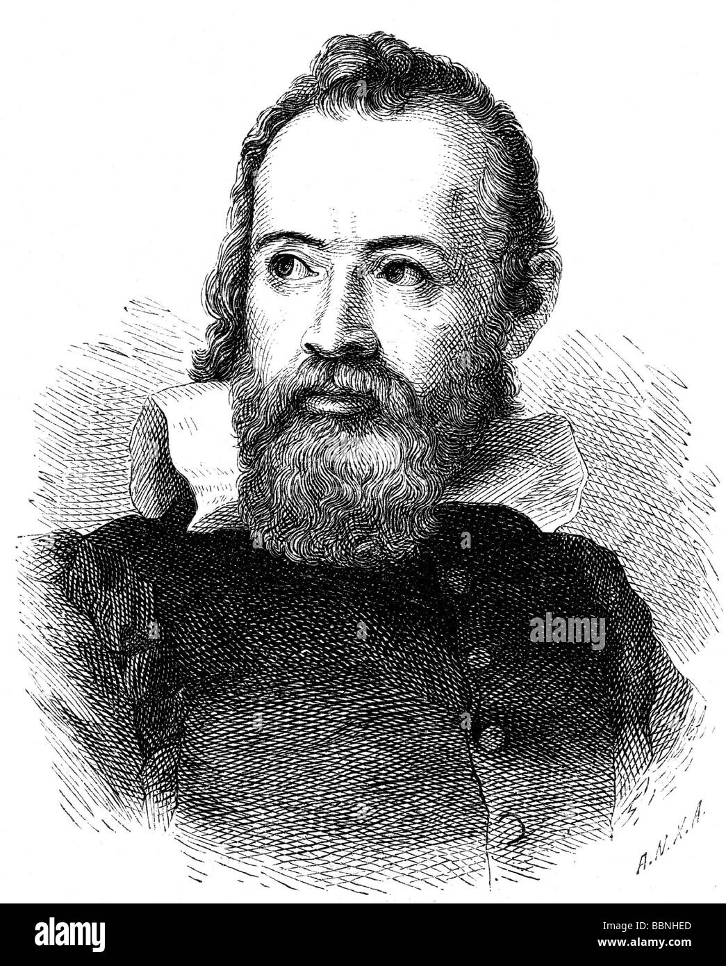 Portrait of galileo galilei hi-res stock photography and images - Alamy