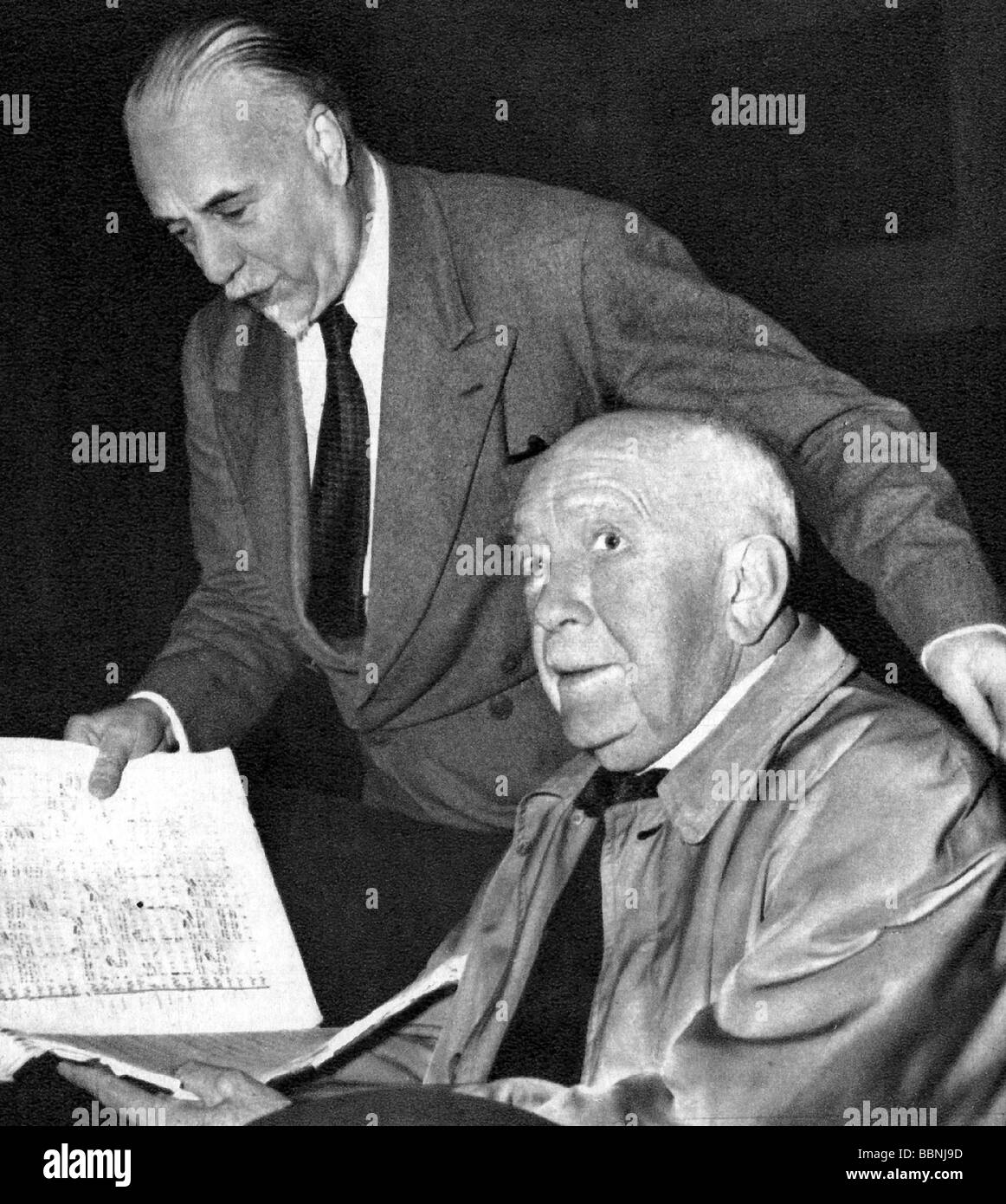 Richard strauss composer Black and White Stock Photos & Images - Alamy