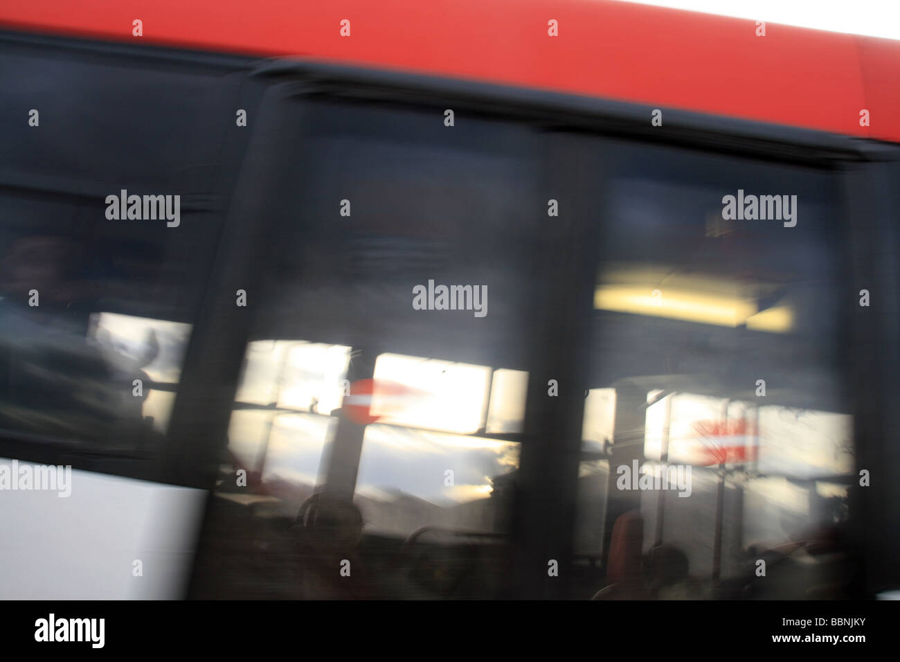 people on fast public transport bus in rome italy Stock Photo - Alamy