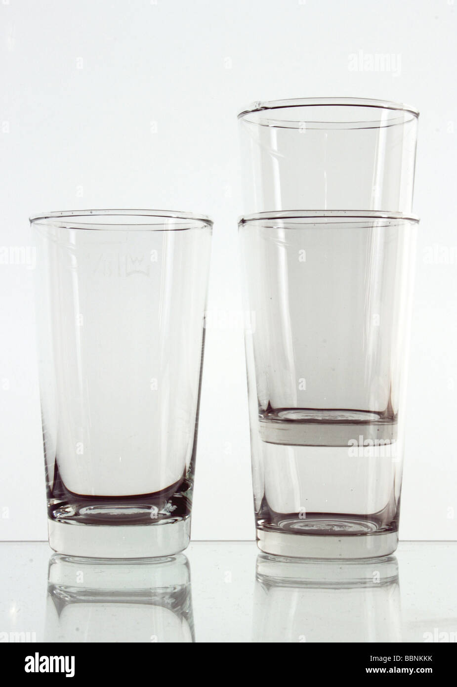 glass, vessels, stackable glasses No 183/62, multipurpose glass, made ...