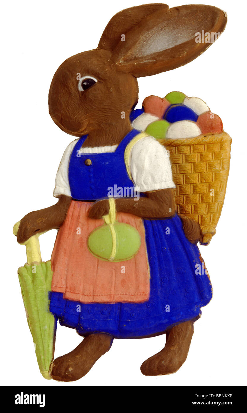 kitsch, easter bunny, Germany, circa 1927 Stock Photo - Alamy