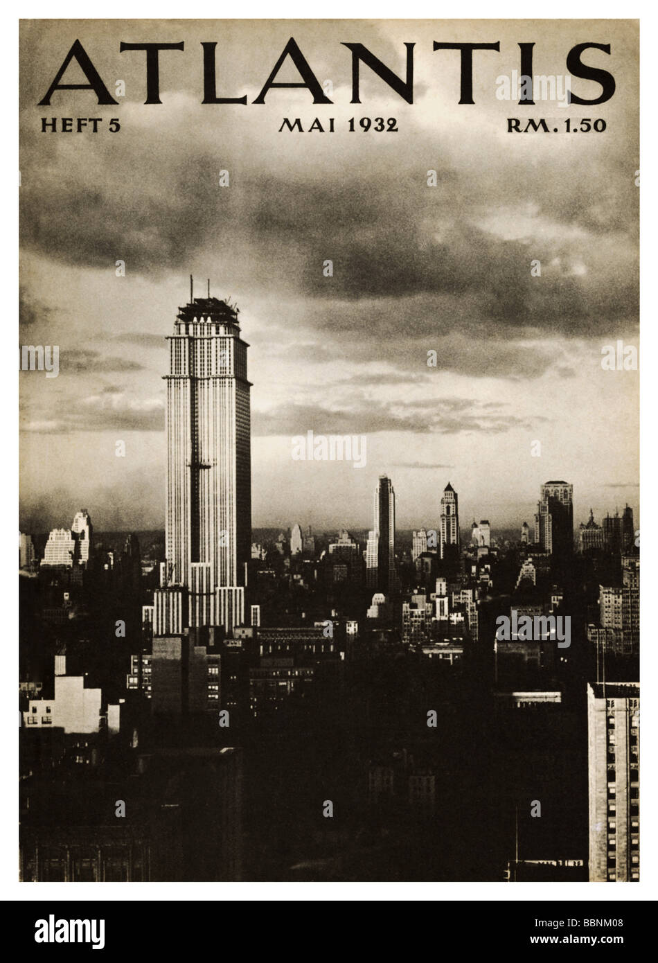 press / media, journals / magazines, "Atlantis", 4th volume, number 5 ...