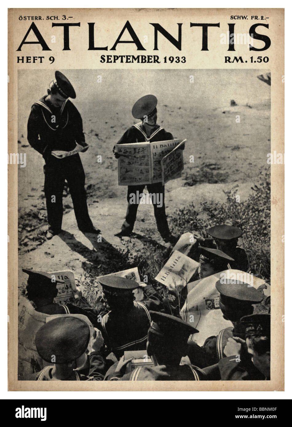 press / media, journals / magazines, "Atlantis", 5th volume, number 9 ...