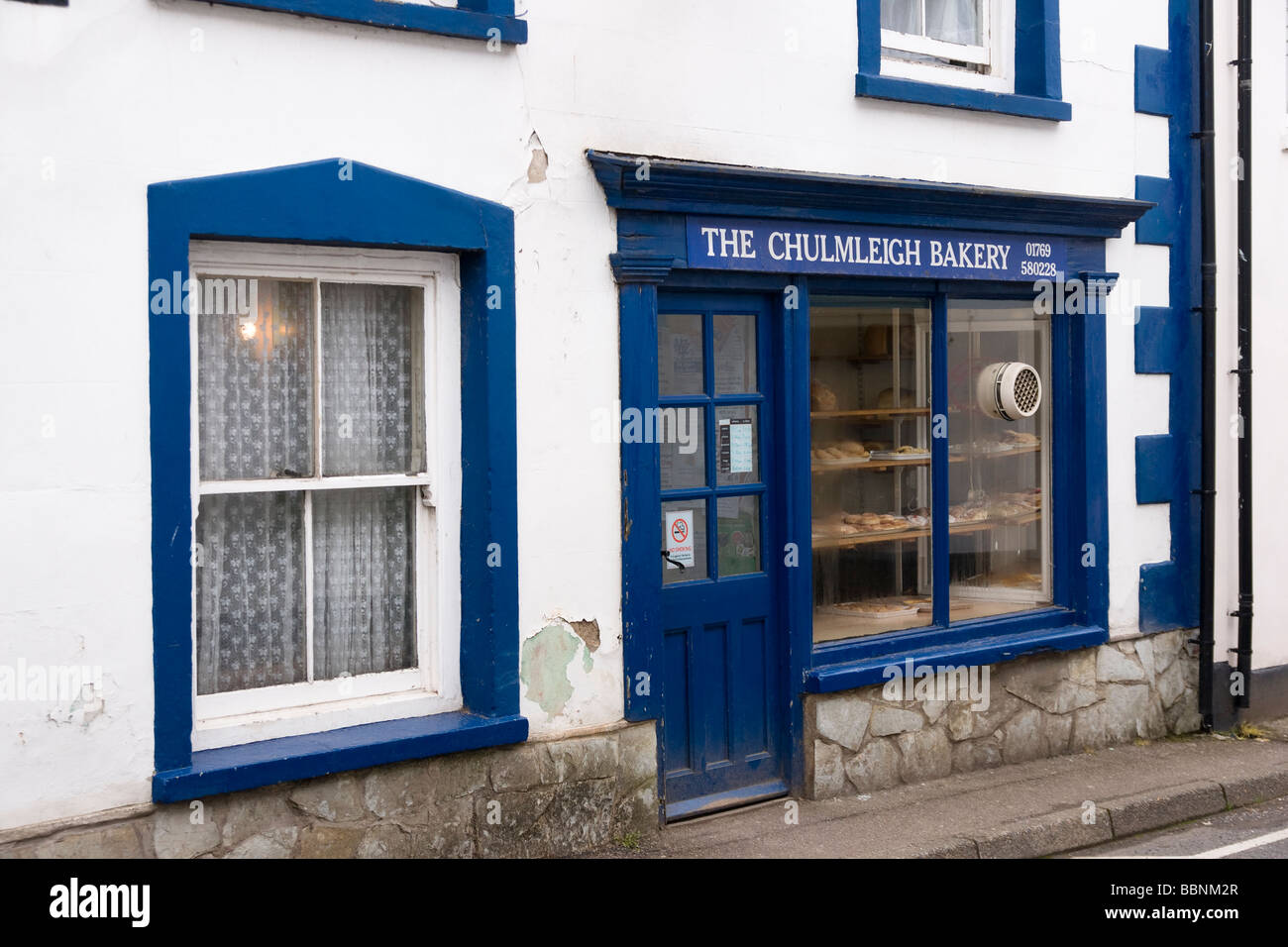 Chulmleigh Bakery Devon England UK Stock Photo - Alamy