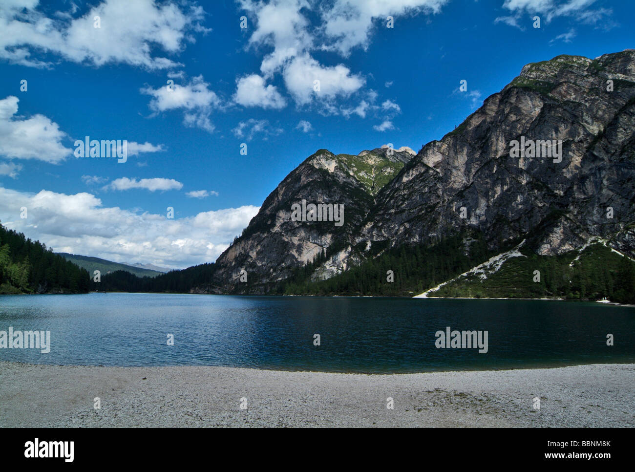 geography / travel, Italy, South Tyrol, Lago di Braeis (Lake Prags ...