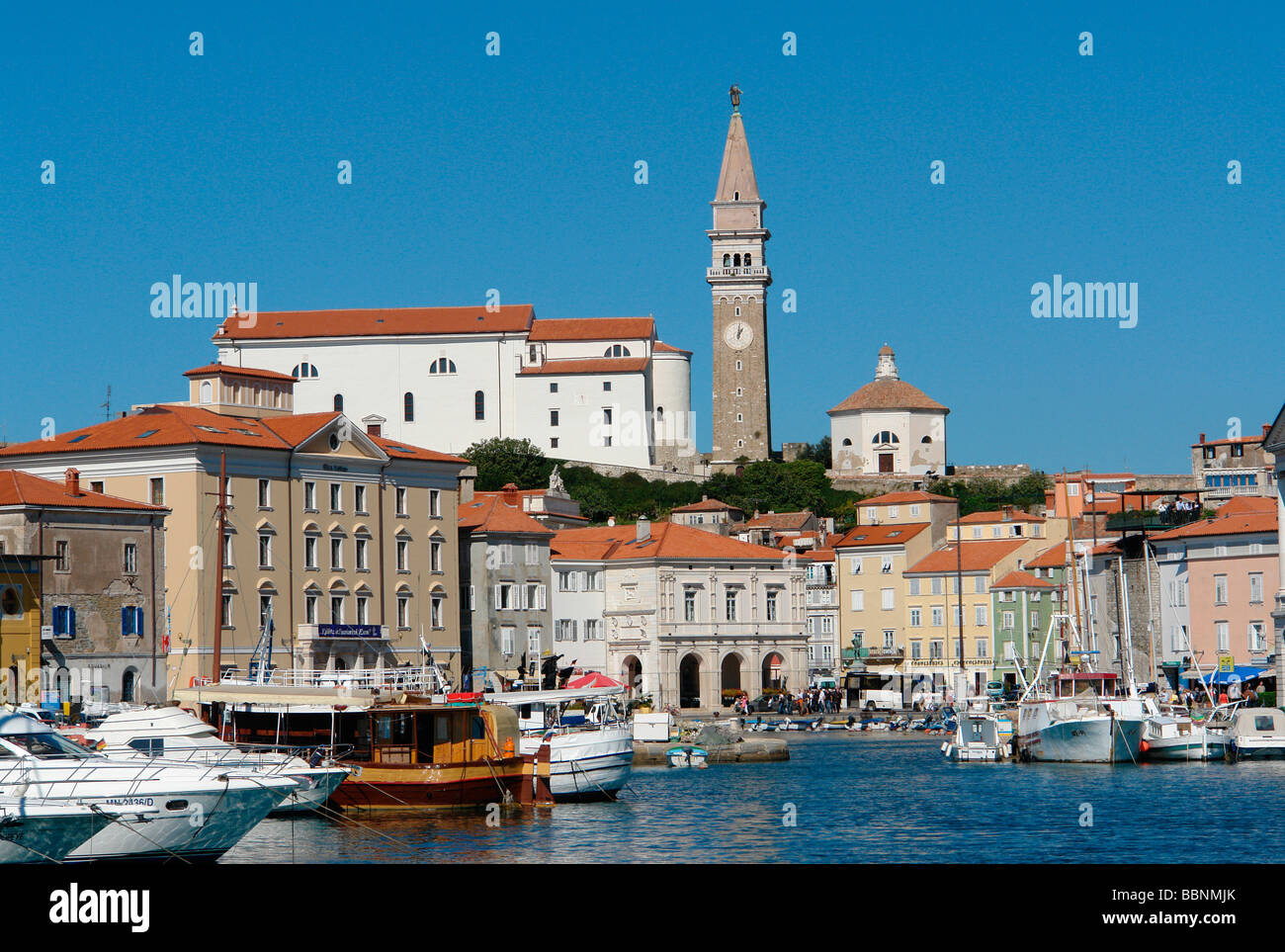 Slovenia port of piran hi-res stock photography and images - Alamy
