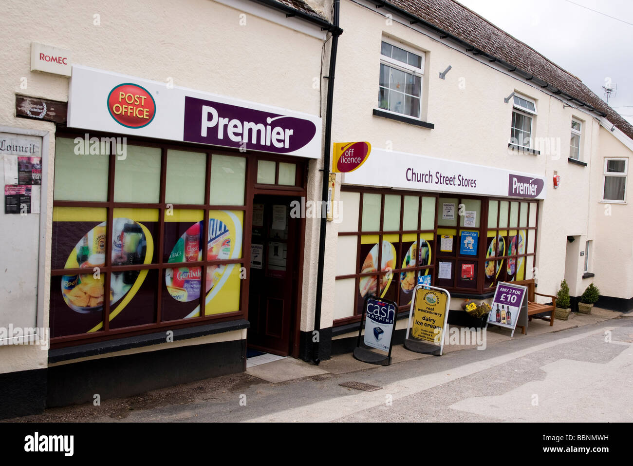 Village Shop in Dolton North Devon Stock Photo - Alamy