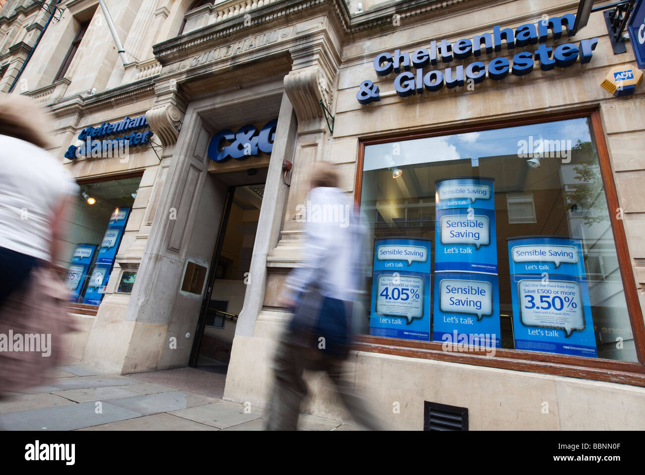 A branch of the Cheltenham & Gloucester Building Society, Gloucester ...