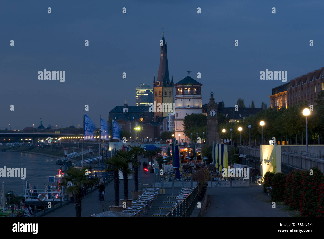 Clock tower dusseldorf hi-res stock photography and images - Alamy