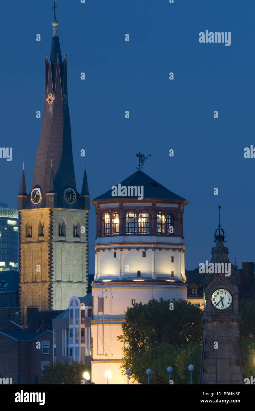 Clock tower dusseldorf hi-res stock photography and images - Alamy