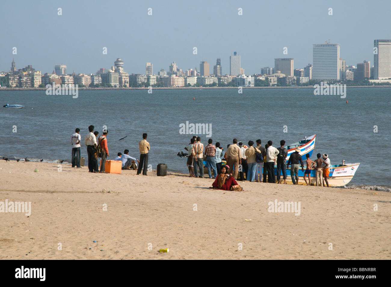 India mumbai bombay back bay hi-res stock photography and images - Alamy