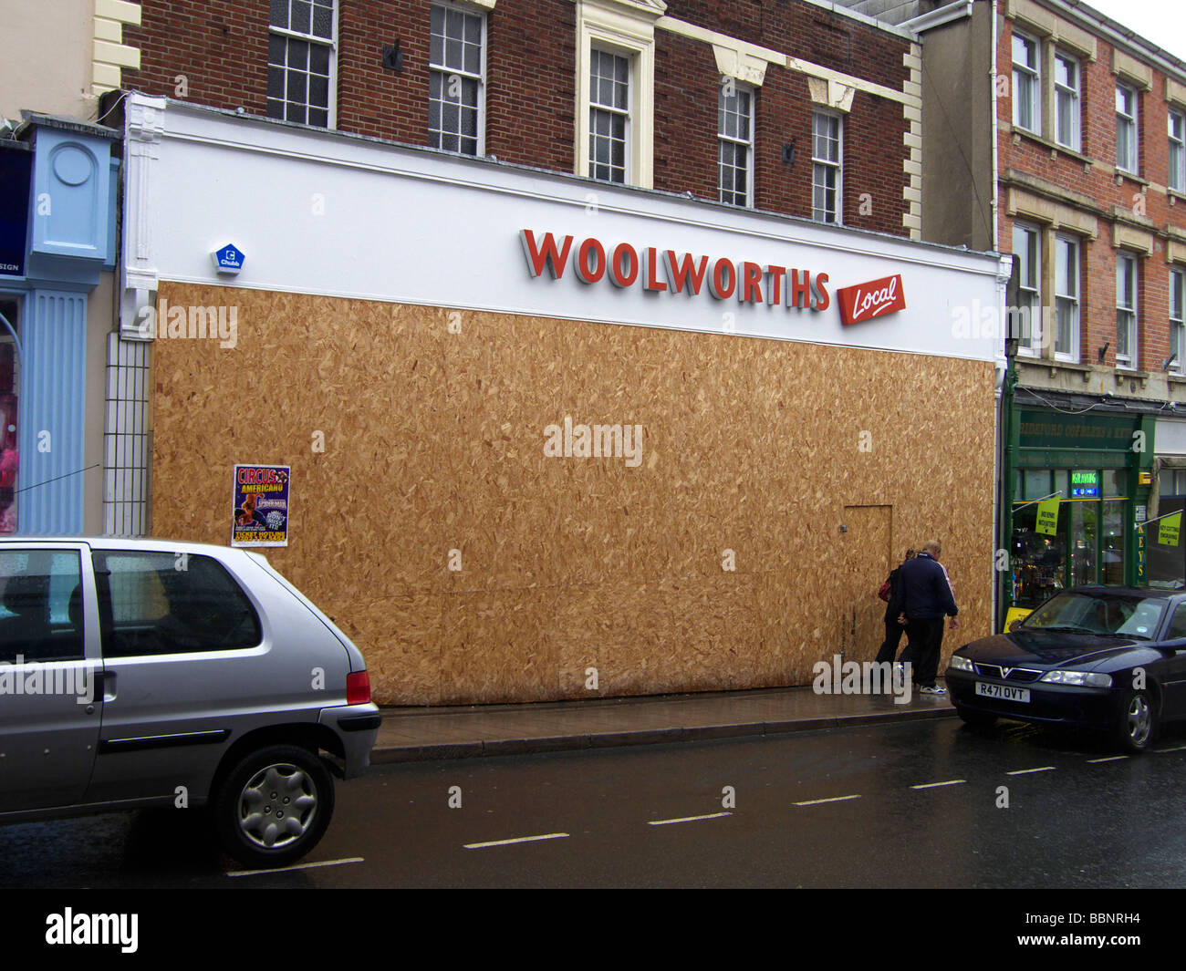 Shops, Pubs and Cafes in Bideford North Devon England UK Stock Photo ...