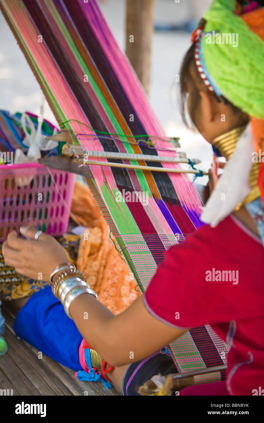 Weaving girl hi-res stock photography and images - Alamy