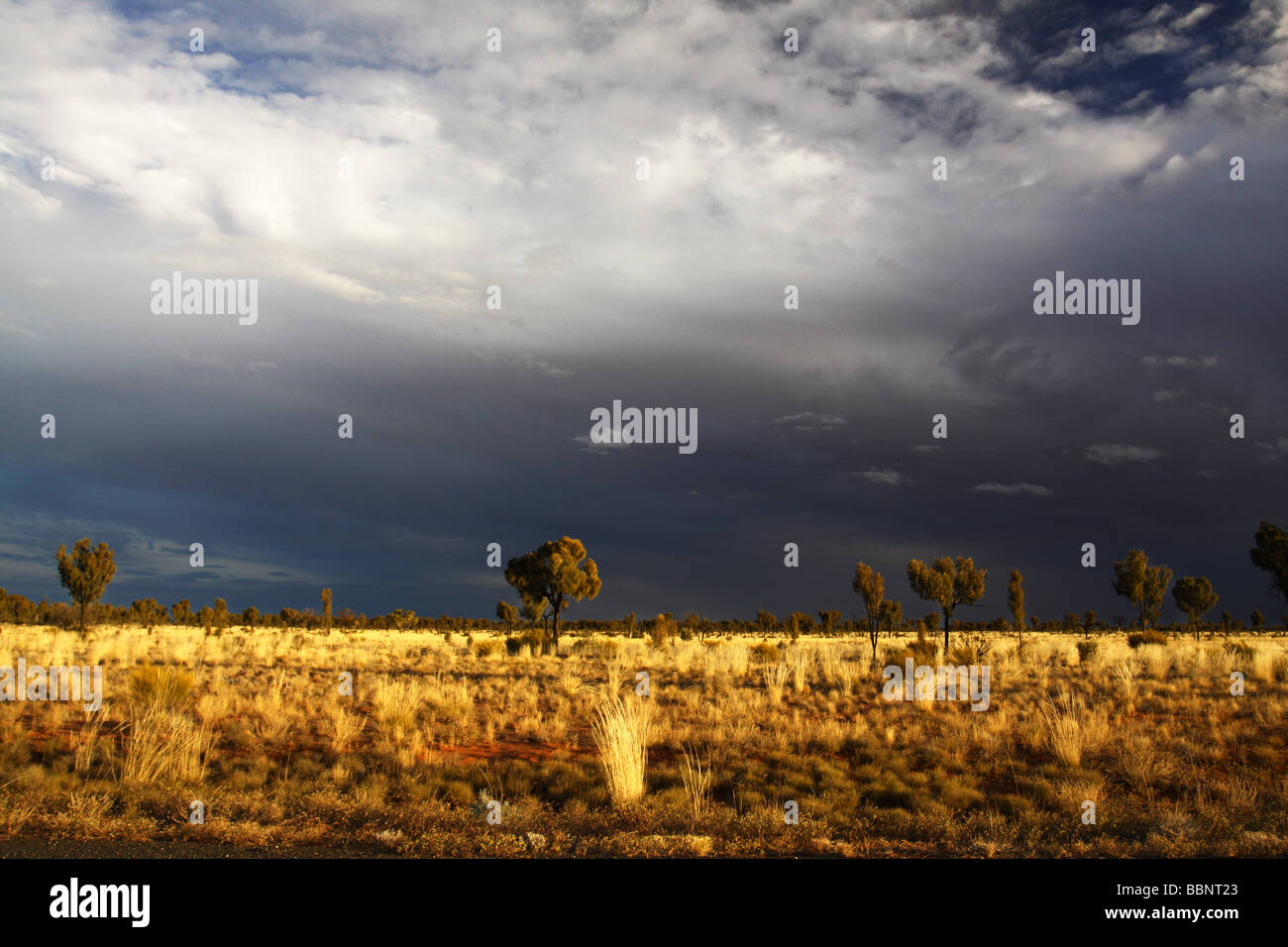 Stormy clouds in the Australian outback. Northern territory, Australia ...