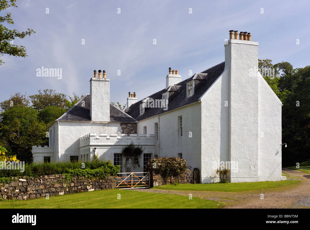 Talisker House, Gleann Oraid, Minginish, Isle of Skye, Inner Hebrides ...