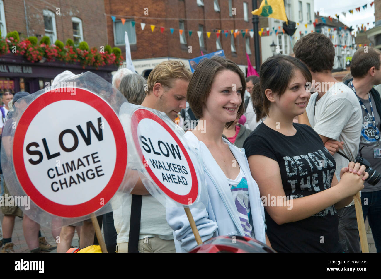 Protest road kent hi-res stock photography and images - Alamy