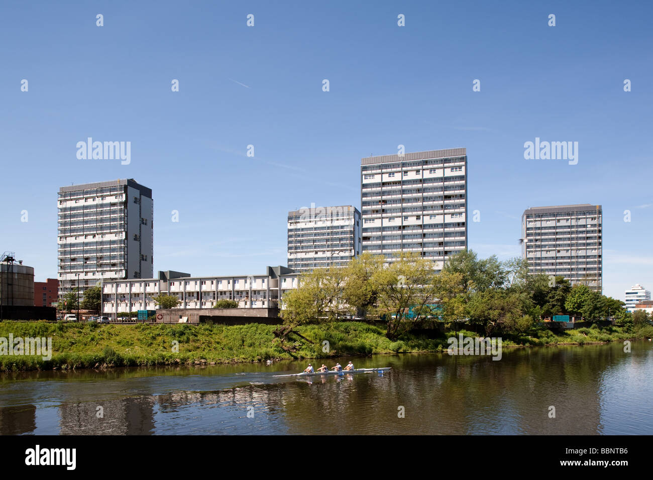 High Rise accomodation in Adelphi Street, Glasgow, UK Stock Photo - Alamy