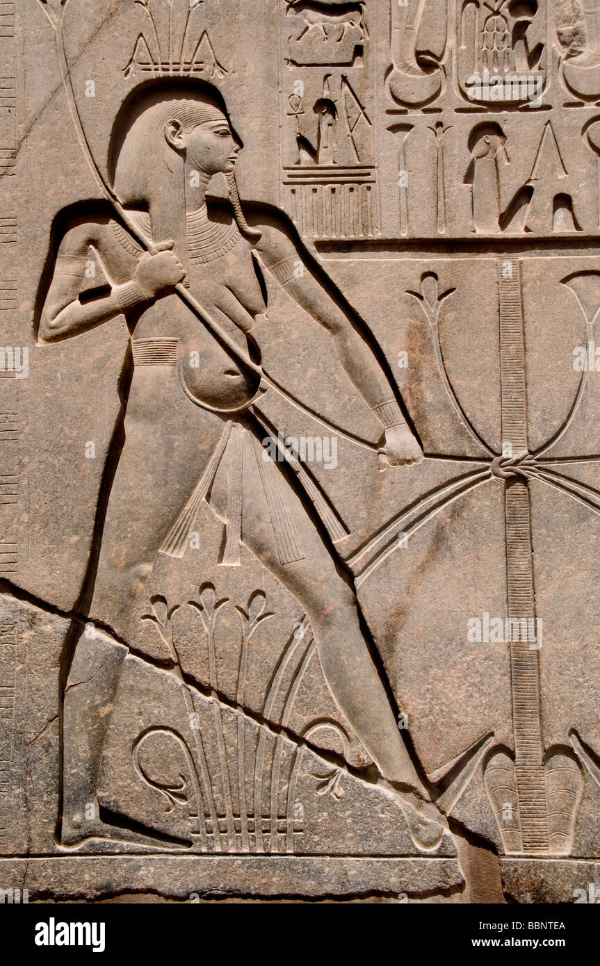 Luxor Temple Egypt was the house of Amon Ra Stock Photo - Alamy