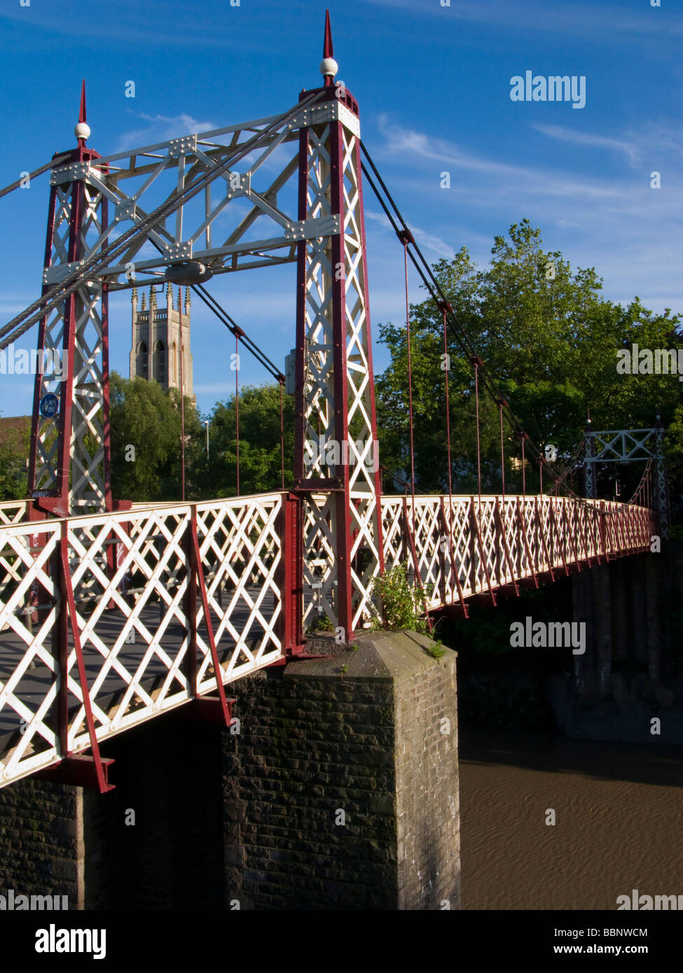Gaol Ferry Bridge in Bedminster Bristol Stock Photo - Alamy