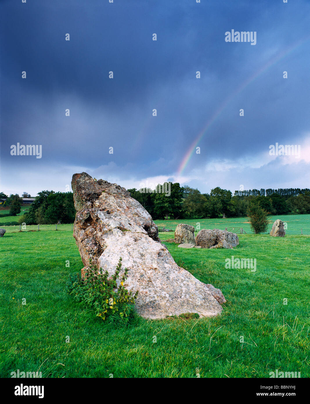 Britain's second largest stone circle at Stanton Drew, Somerset ...