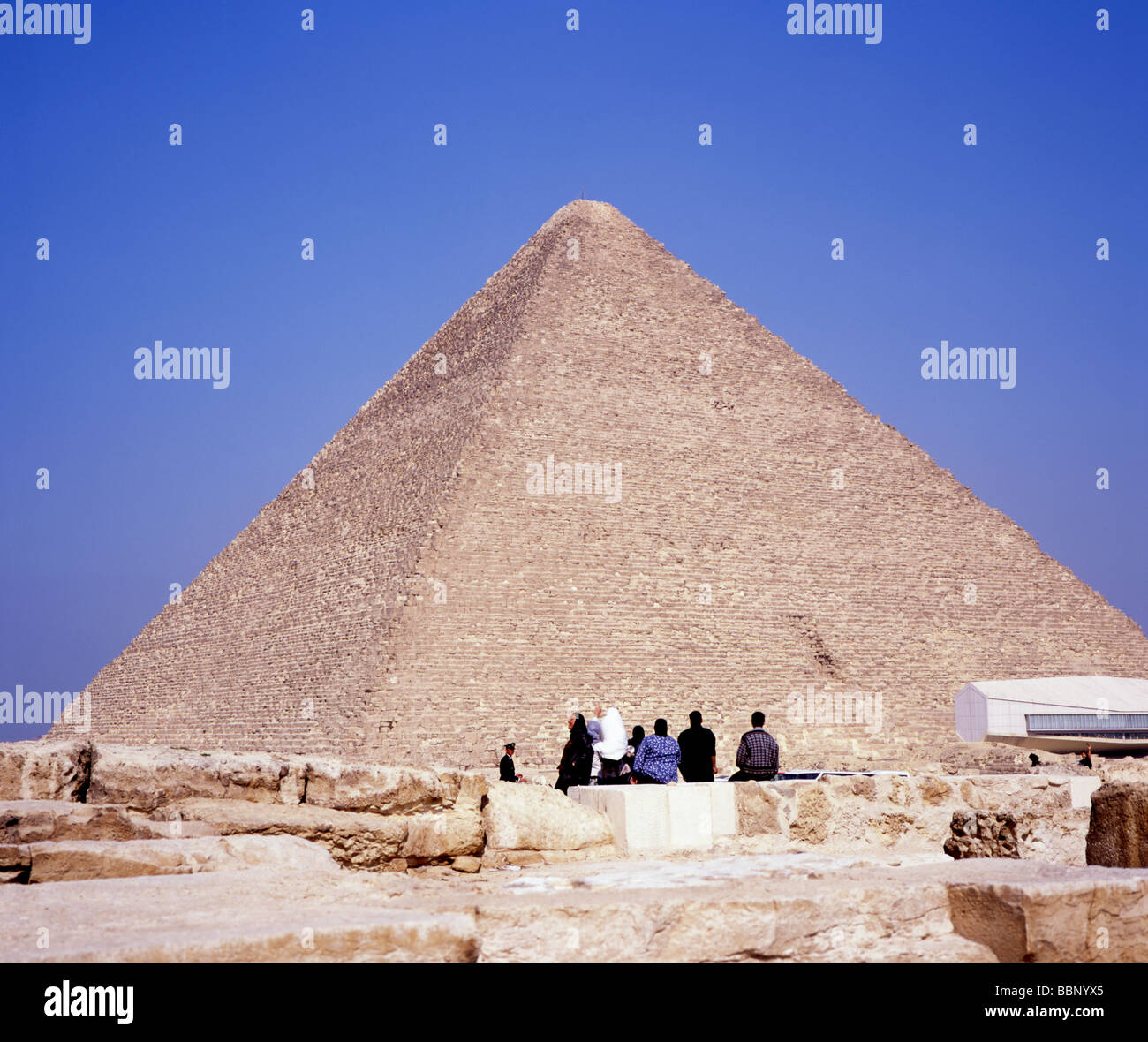 The Great Pyramid of Khufu Cheops Giza Cairo Egypt Stock Photo - Alamy