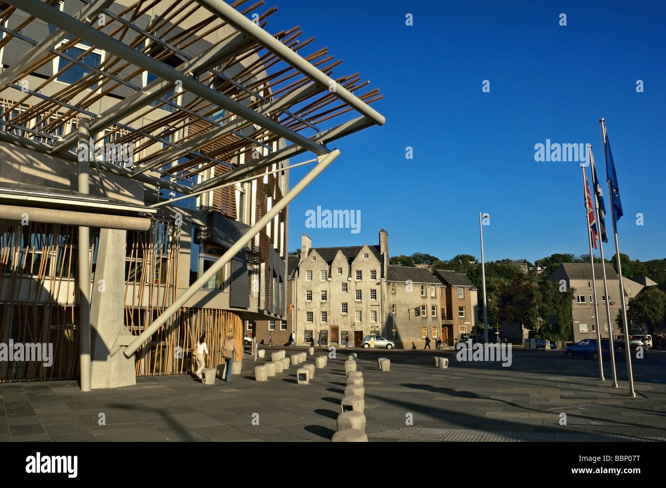 Scottish parliament holyrood exterior hi-res stock photography and ...