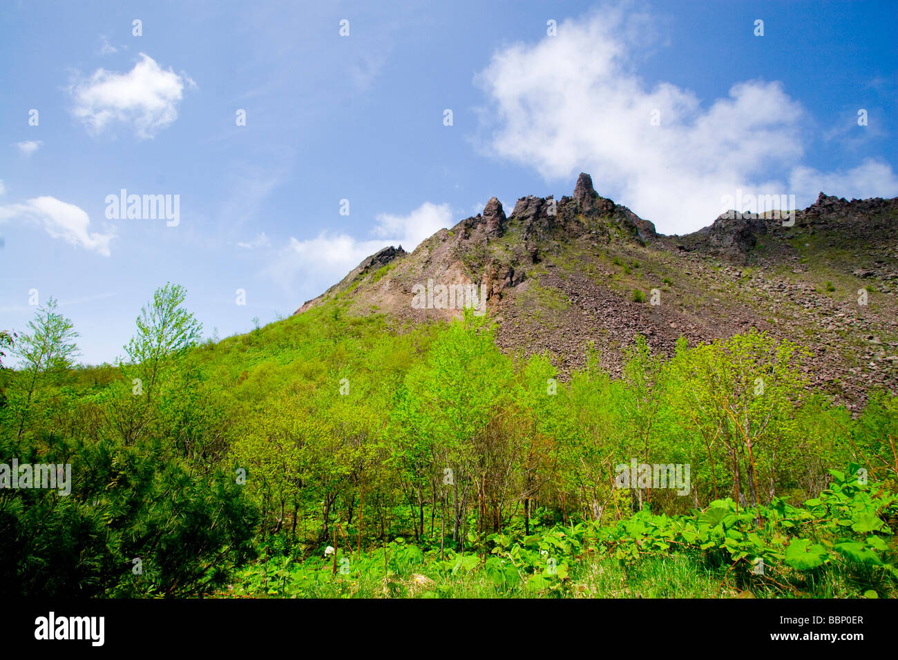 Usu volcano hi-res stock photography and images - Alamy