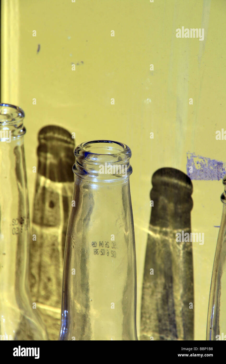 Collection colourful empty bottles hi-res stock photography and images ...