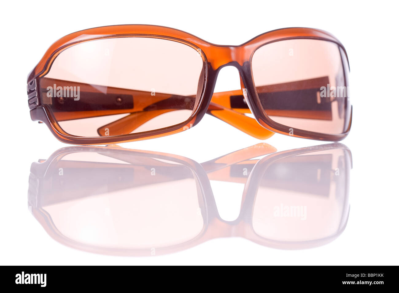 modern fashionable glasses with reflection Stock Photo - Alamy