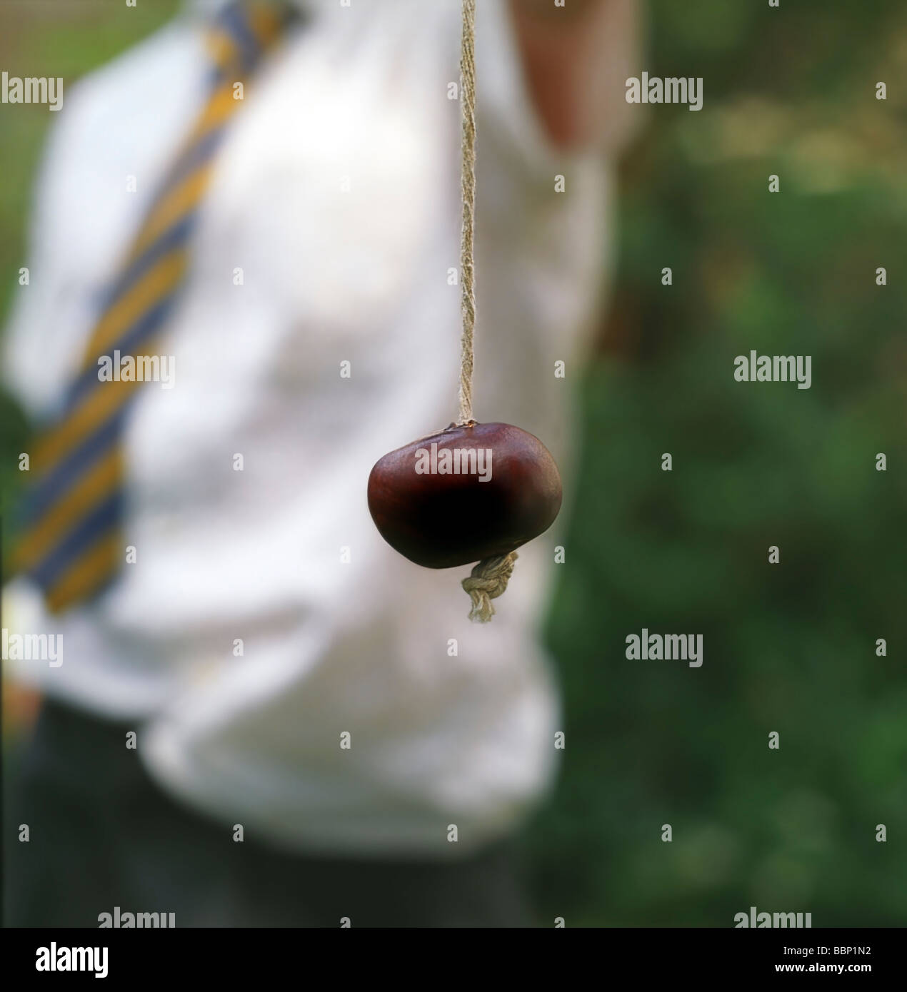 Conker on string hi-res stock photography and images - Alamy