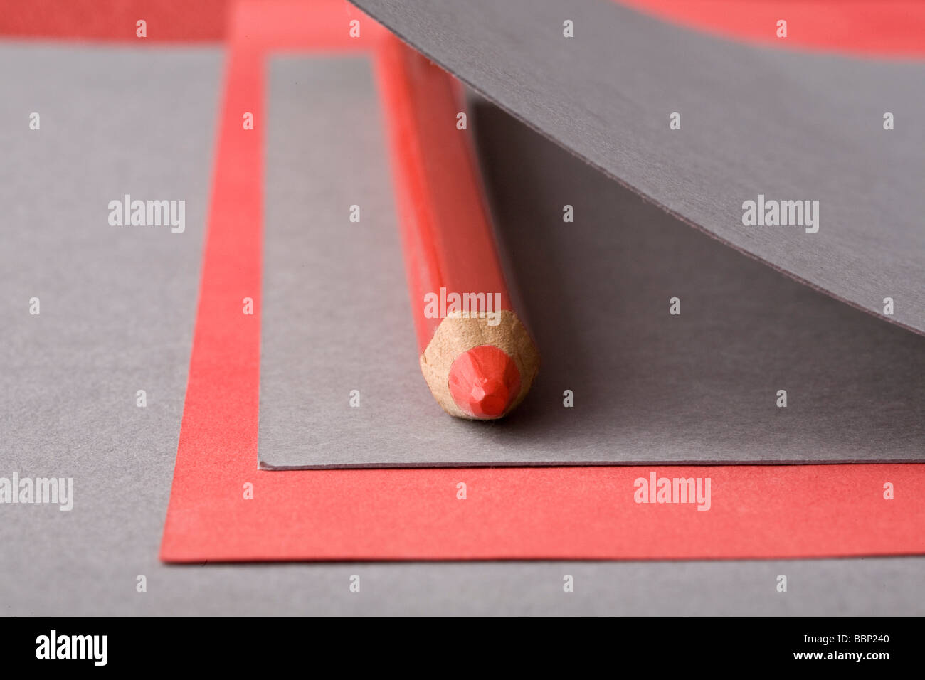 Ein roter stift hi-res stock photography and images - Alamy