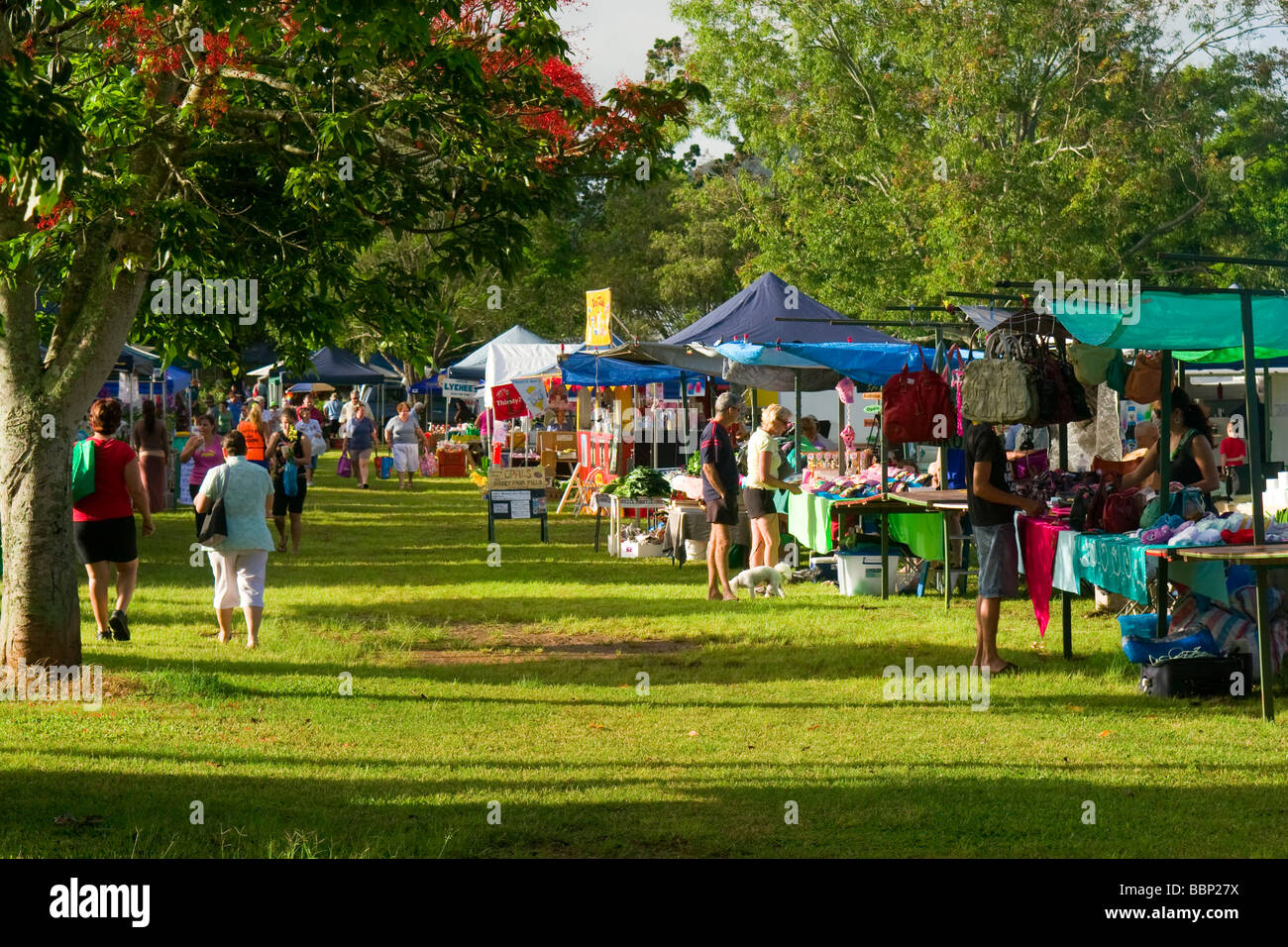 The Yungaburra Markets are one of far north Queensland's most popular ...